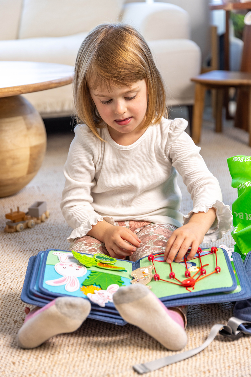 My First Book - Montessori-inspired Multi-sensory Busy Book