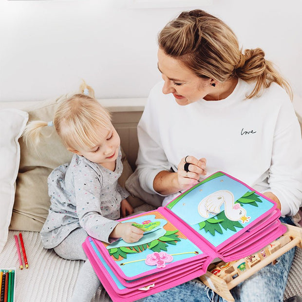 My First Book - Montessori-inspired Multi-sensory Busy Book