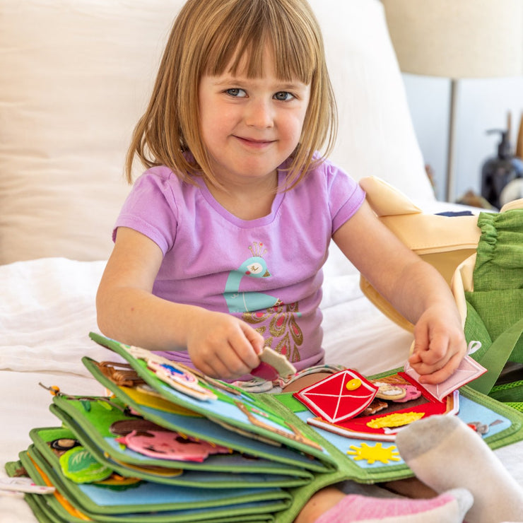 My First Book - Montessori-inspired Multi-sensory Busy Book