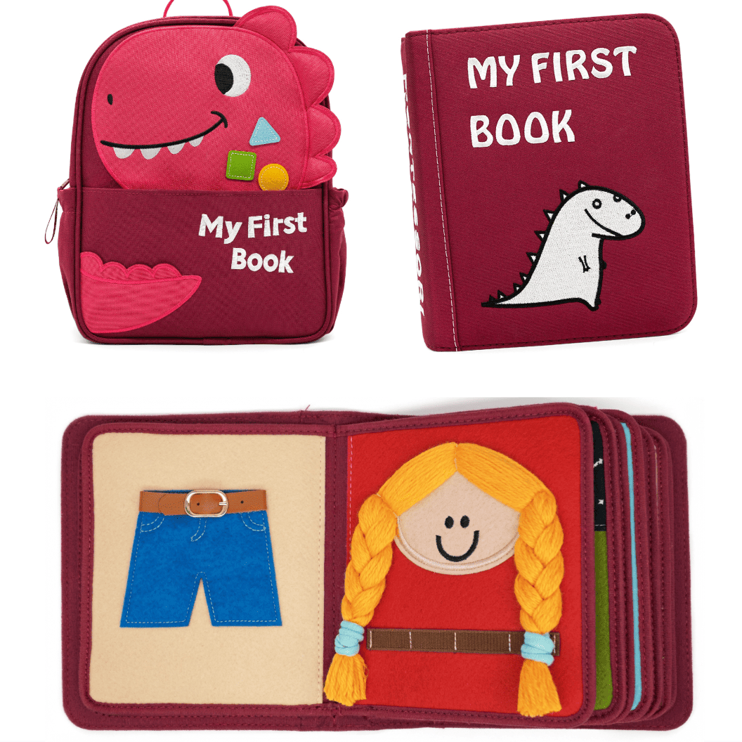 My First Book - Montessori-inspired Multi-sensory Busy Book