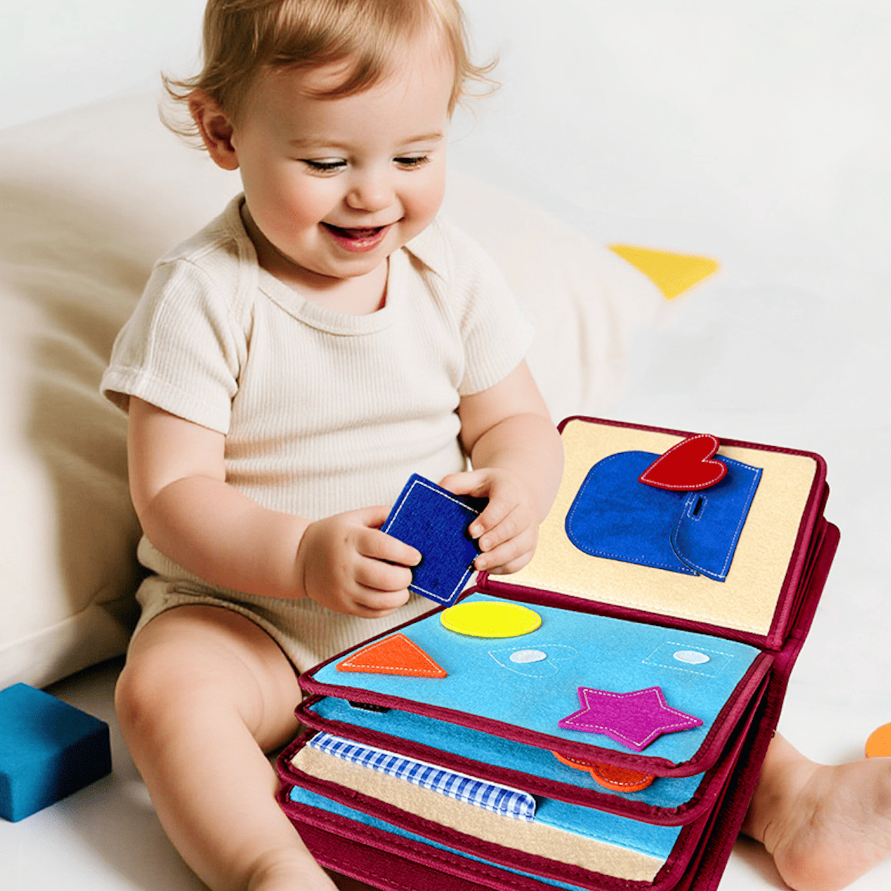 My First Book - Montessori-inspired Multi-sensory Busy Book