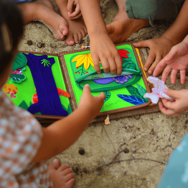 My First Book - Montessori-inspired Multi-sensory Busy Book