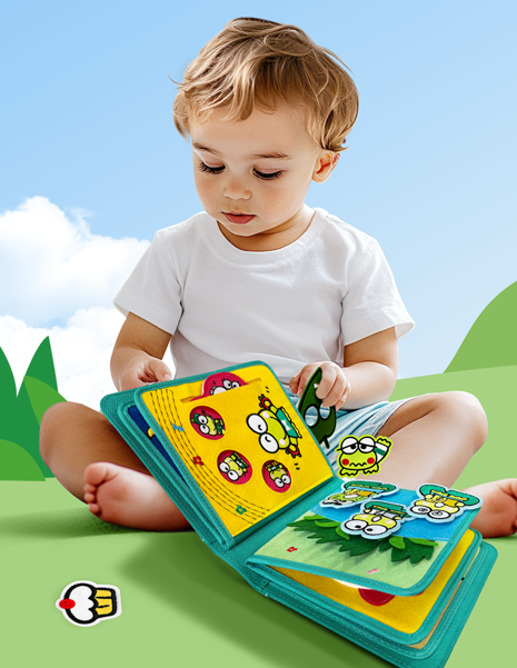 Keroppi Frog Busy Book – My First Book