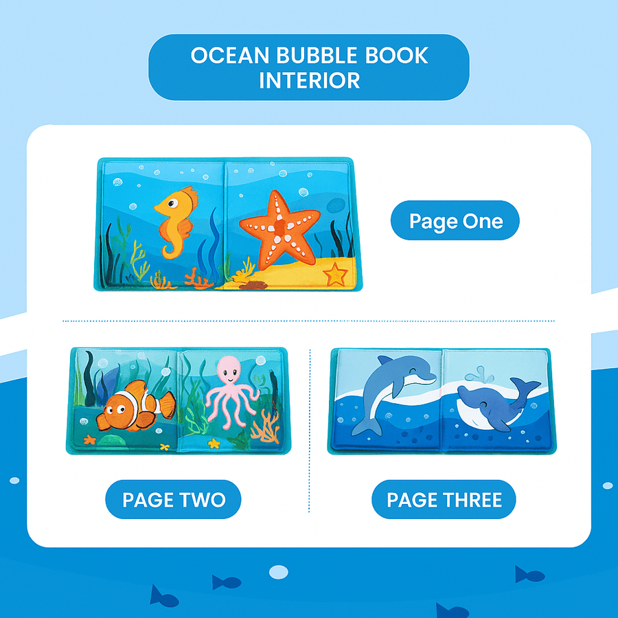 Color Changing Bath Book - Ocean – My First Book