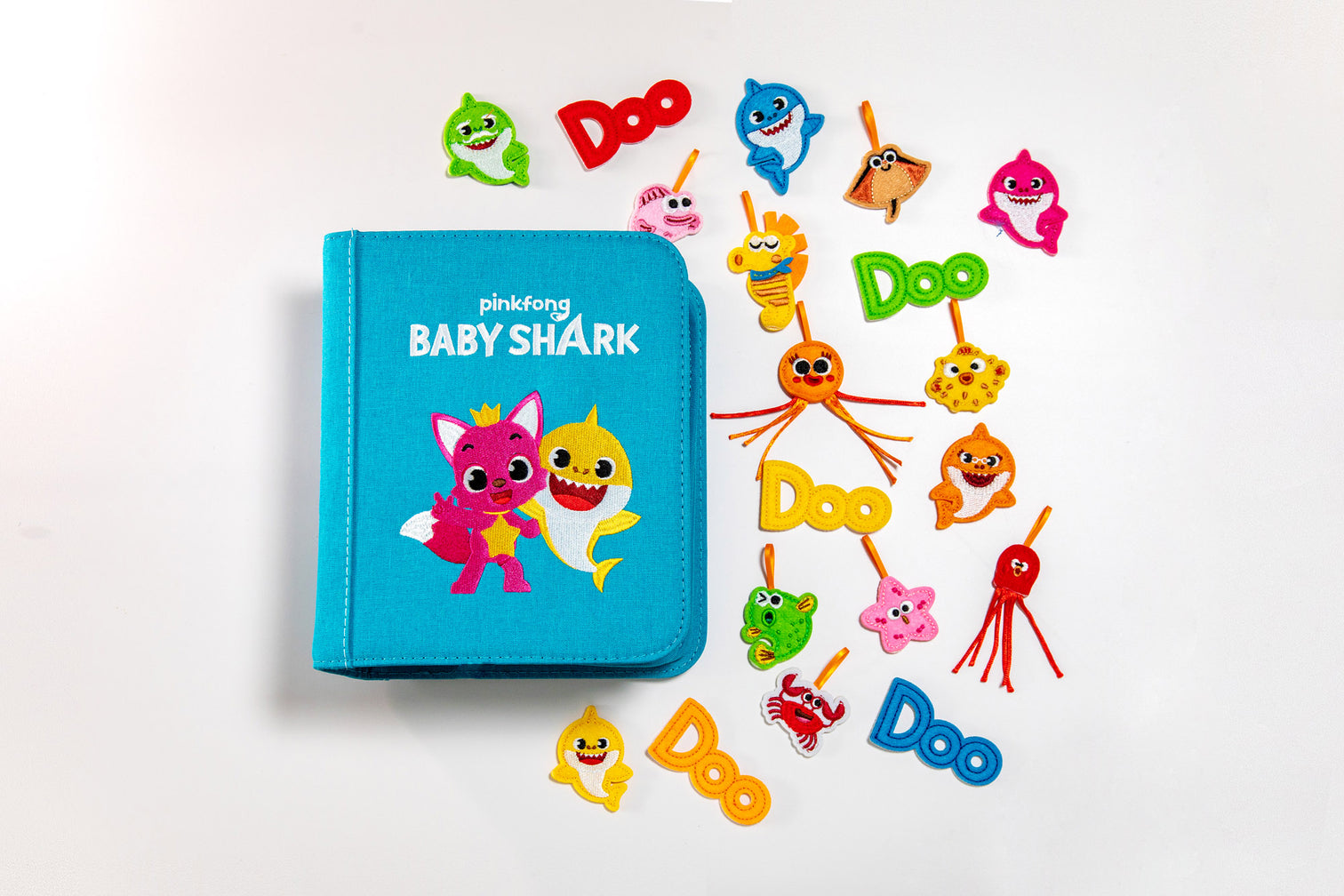 My First Book Baby Shark – Montessori Fabric Busy Book